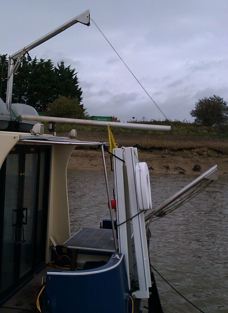 Nulife 4-2 - Steady Sail Mast,Boom, Davit/MOB Aid - Boats - Canal World