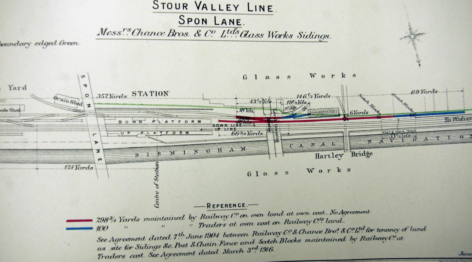 CHANCES BRIDGE SHOWN ON LNWR MAP - Member's Gallery - Canal World