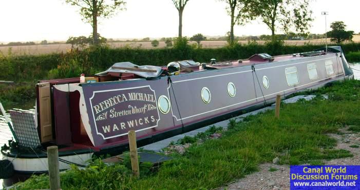 Test pic of our boat - Boats - Canal World
