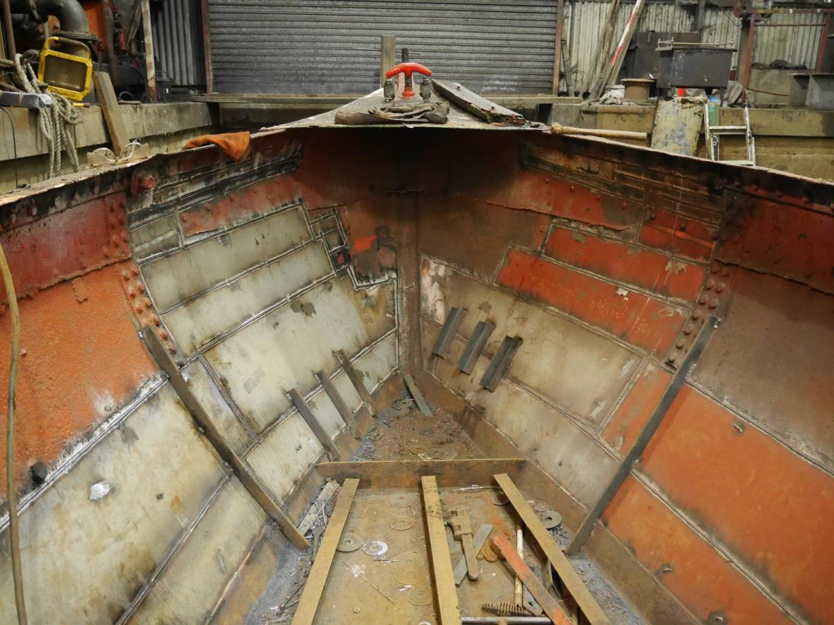 replating - Boat Building & Maintenance - Canal World