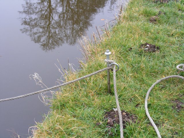 Mooring Pin/Spike Warning Covers - New to Boating? - Canal World