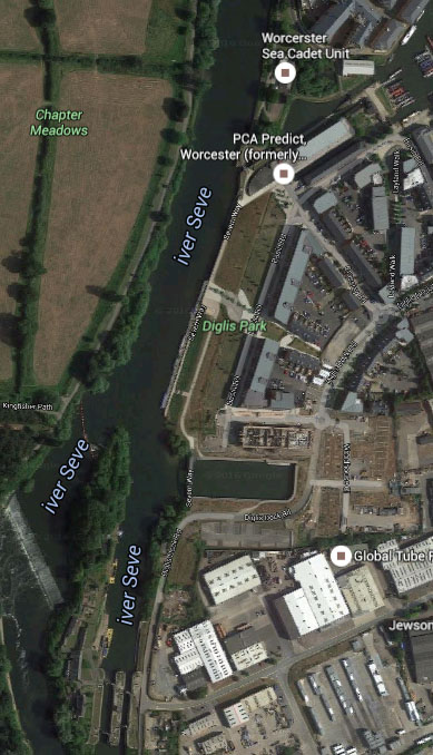 Diglis Basin, Worcester and River Severn - Stoppages - Canal World