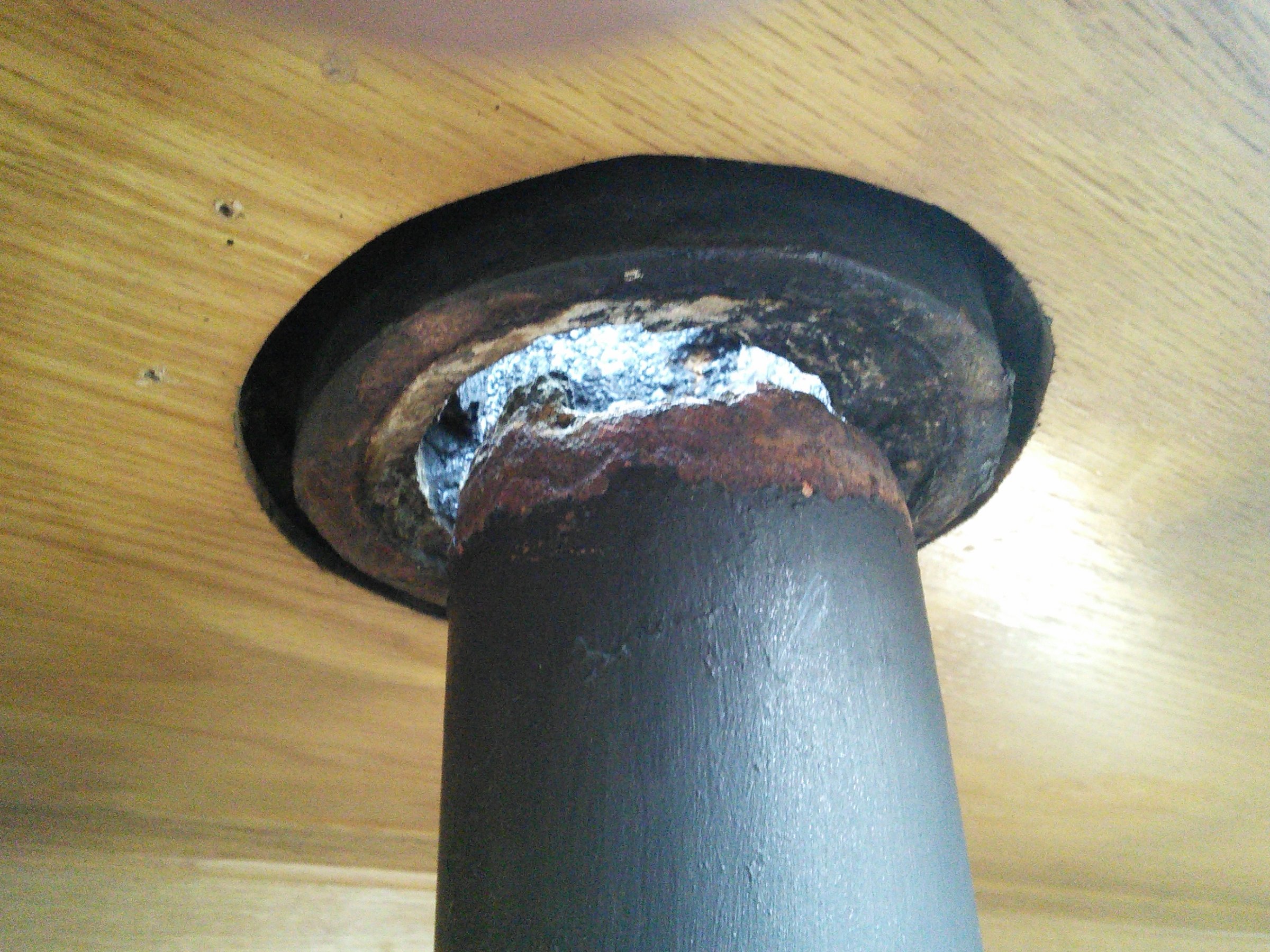 Flue Pipe Rusted Through - Boat Building & Maintenance - Canal World