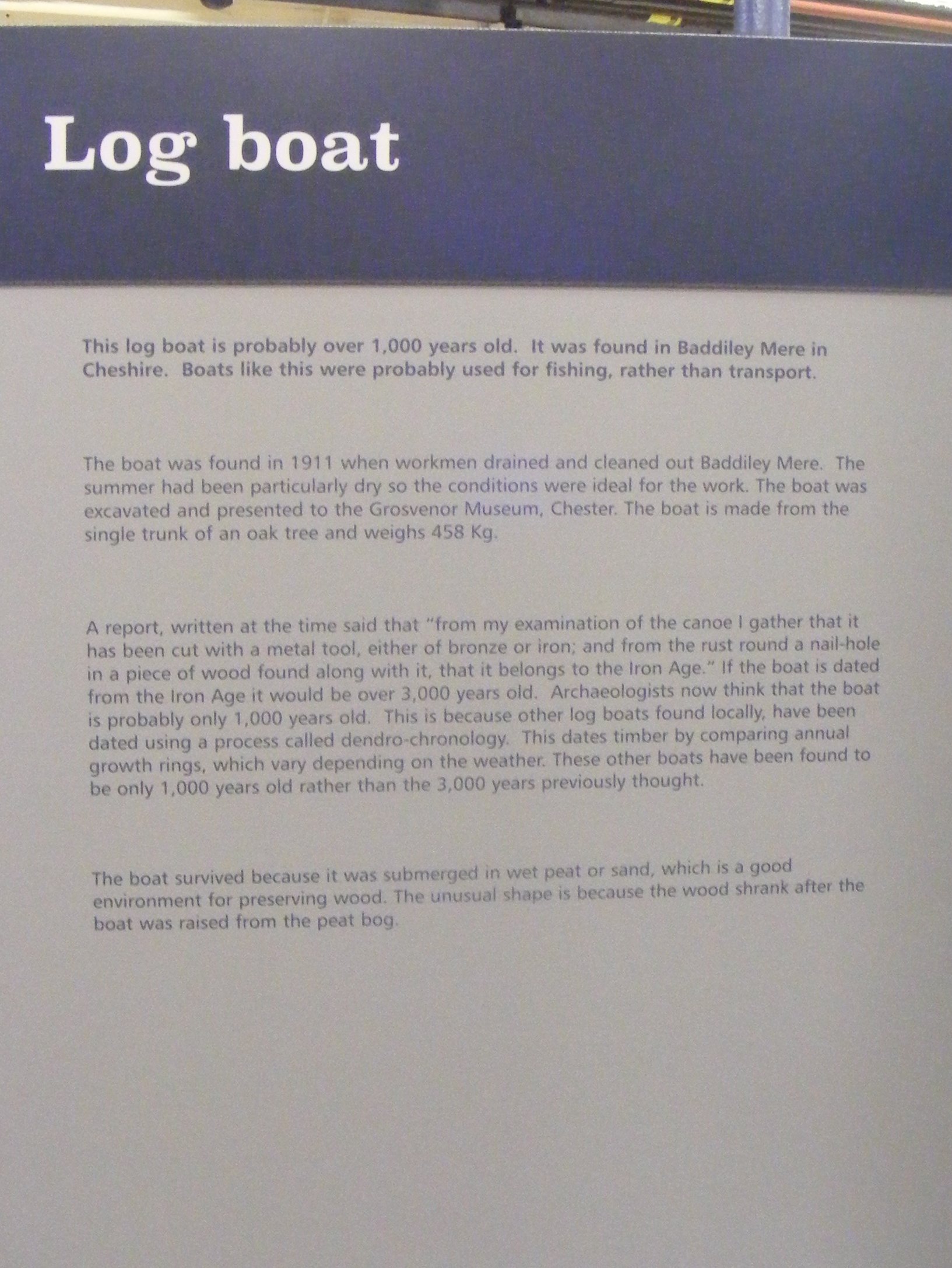 Log Boats - ancient inland navigation - History & Heritage - Canal World