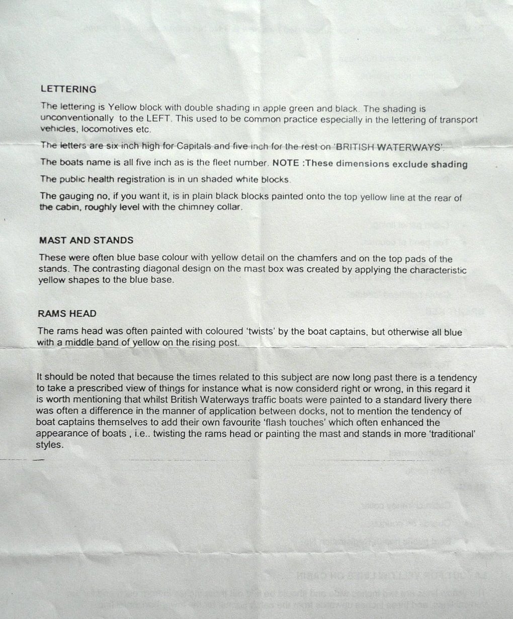 "Blue & Yellow? or whatever came along" BW livery in perspective ...