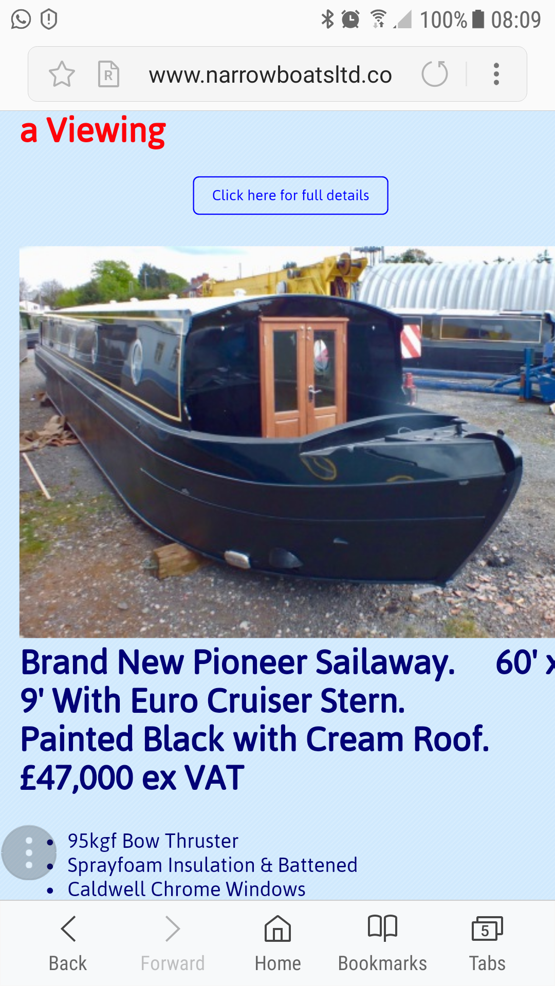Controversial widebeam continuous cruiser - New to Boating? - Canal World