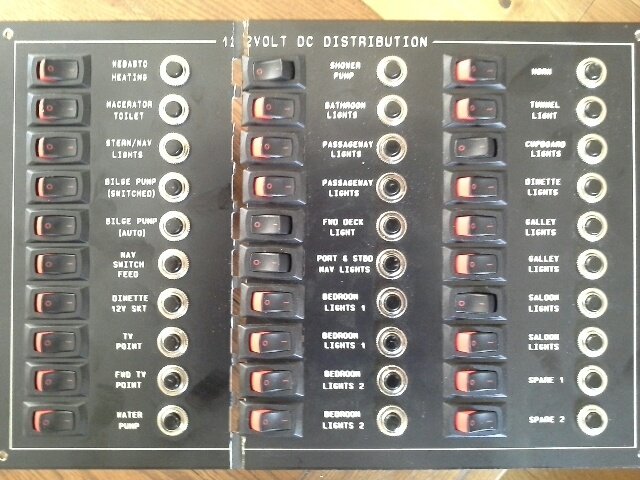 Distribution board cable - Boat Equipment - Canal World