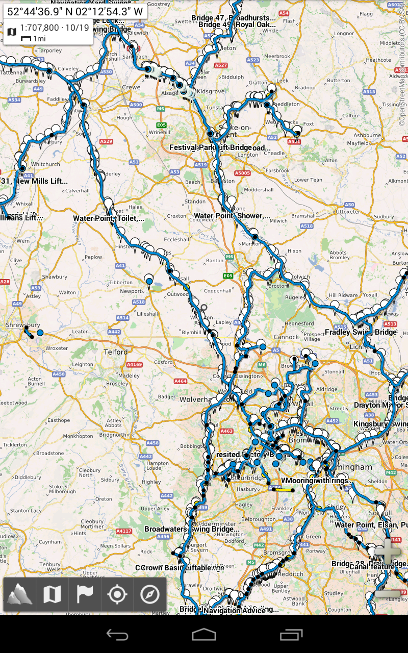 Open Canal Map - General Boating - Canal World