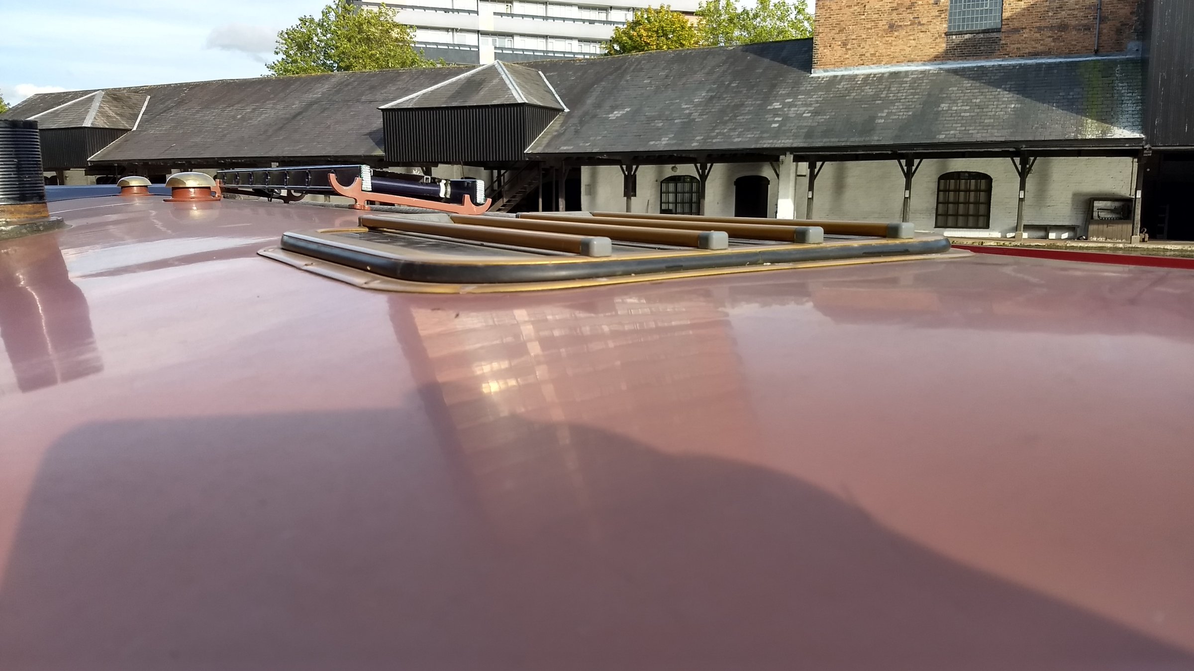 Houdini Hatch - making flat the roof. - Boat Building & Maintenance ...