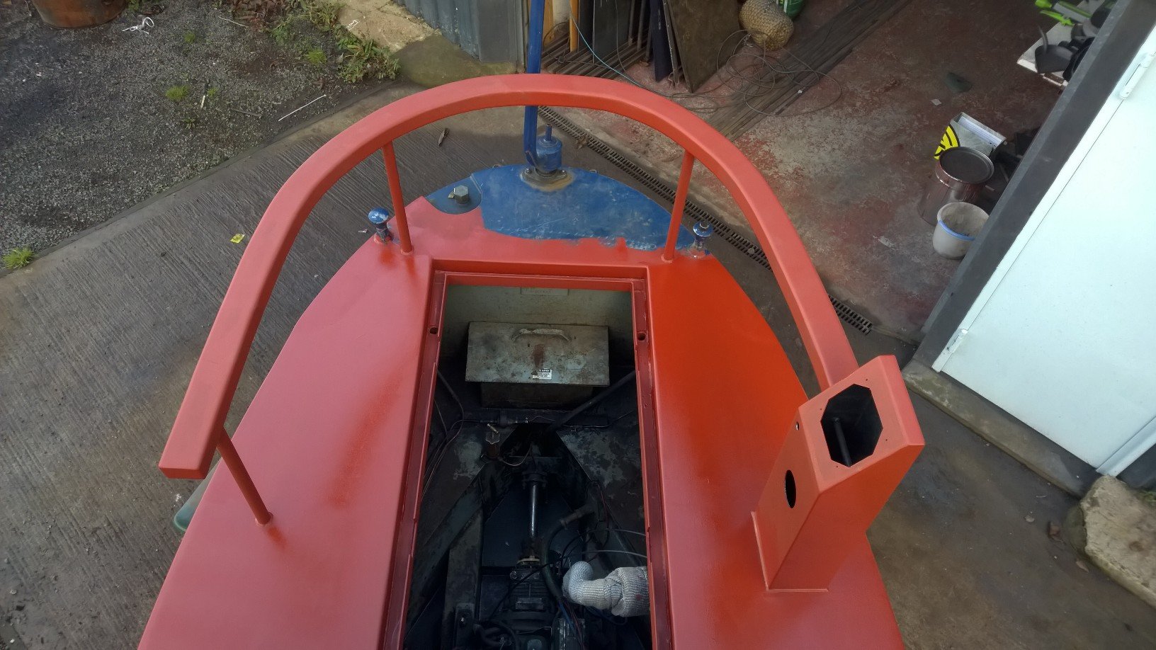 Semi trad to cruiser stern conversation - Boat Building & Maintenance ...