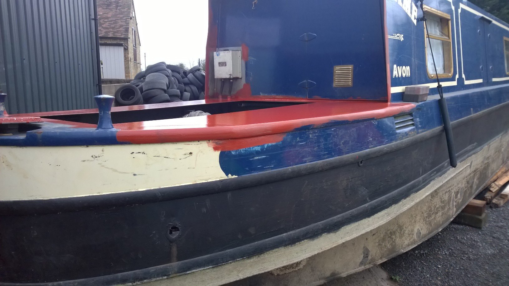 Semi trad to cruiser stern conversation - Boat Building & Maintenance ...