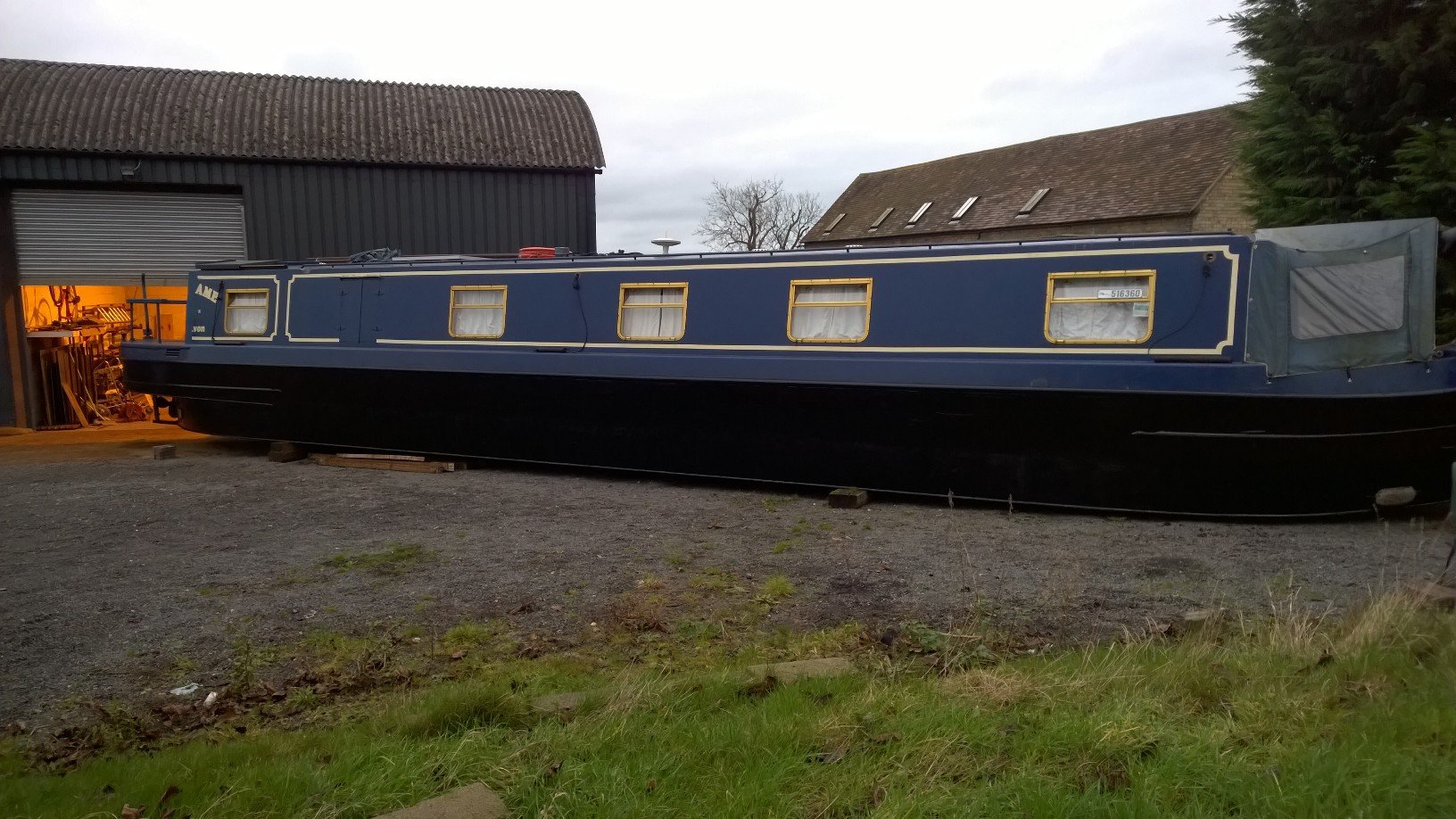 Semi trad to cruiser stern conversation - Boat Building & Maintenance ...
