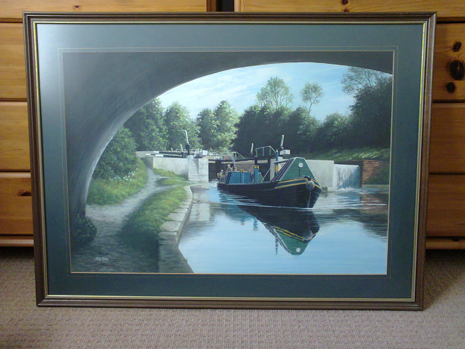 Trevor D Bolt artist. - History & Heritage - Canal World