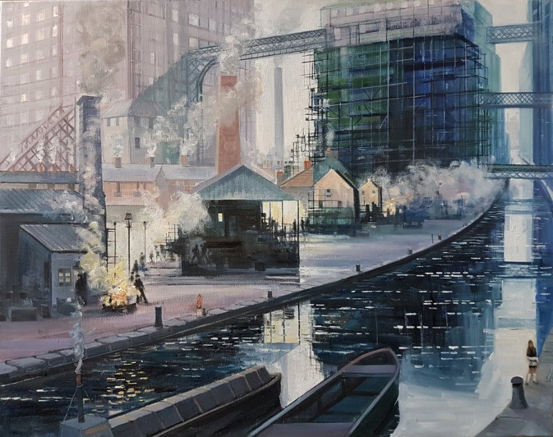 Ronald Moore, artist - History & Heritage - Canal World