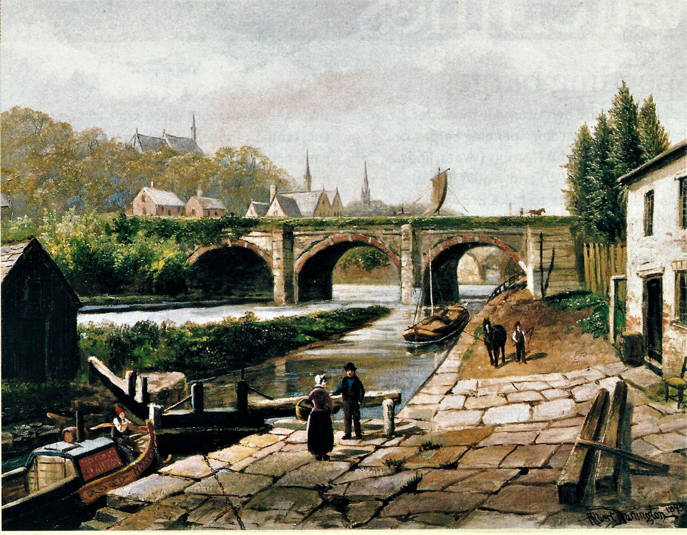 Ronald Moore, artist - History & Heritage - Canal World