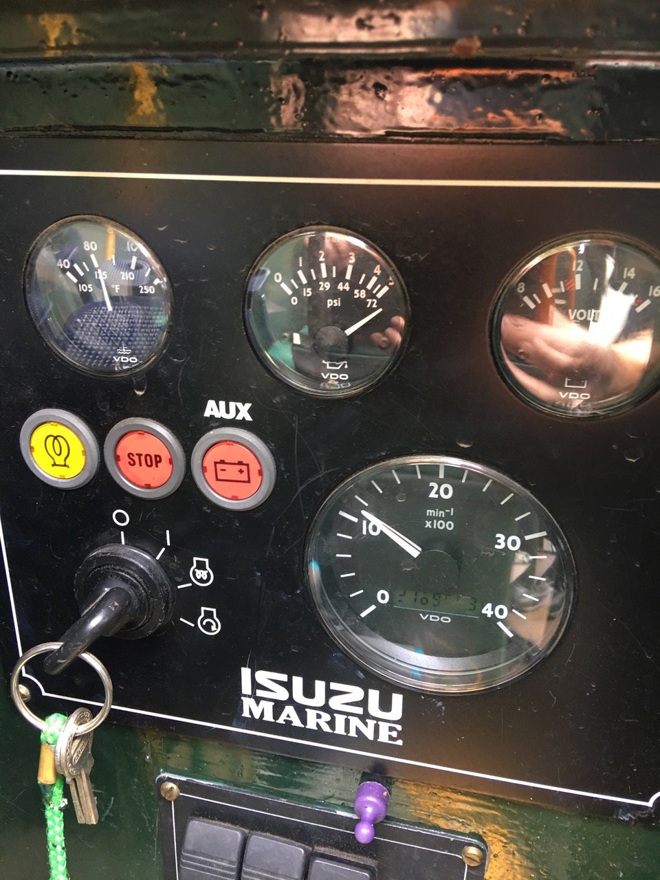 Isuzu marine control tacho glass - Boat Building & Maintenance - Canal ...