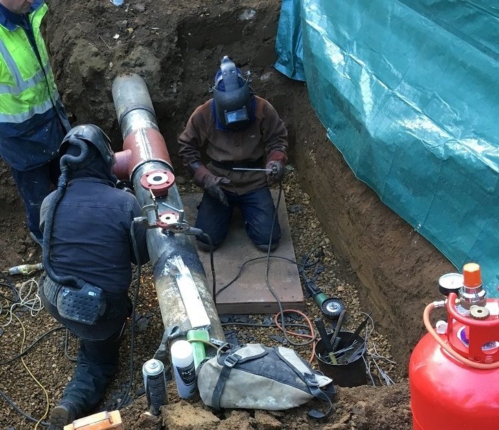 Testing the welding integrity of an overplated boat - Boat Building ...
