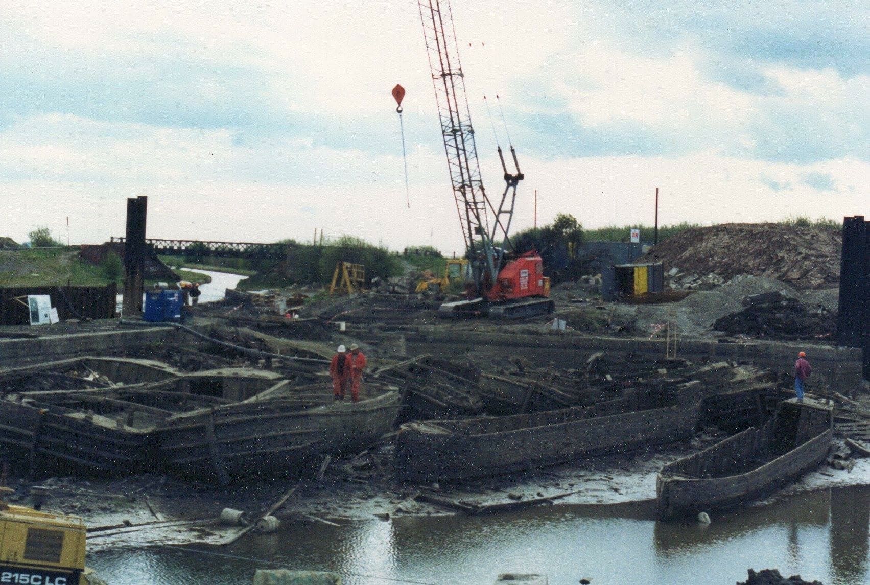 Images of the Bridgewater dewatered at Boothstown in 1990 - History ...