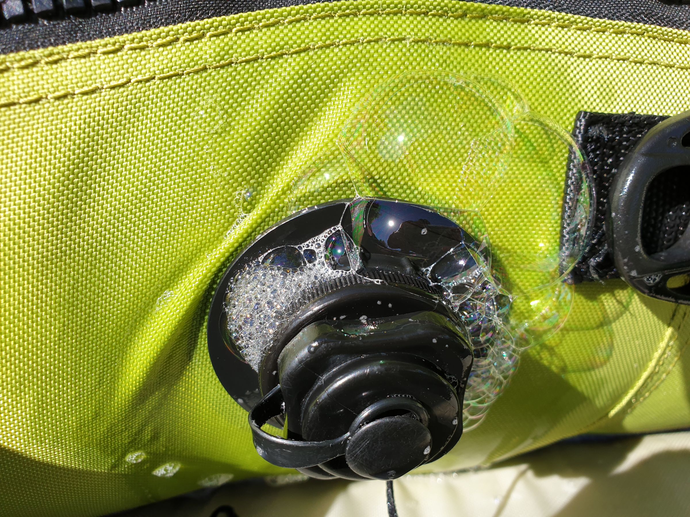 Inflatable canoe - leaking valve - Boat Building & Maintenance - Canal ...