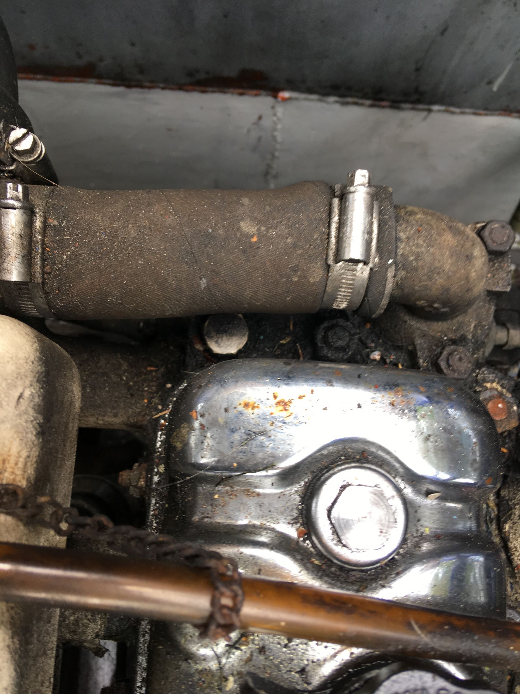 Raising engine coolant tank - Build Blogs - Canal World