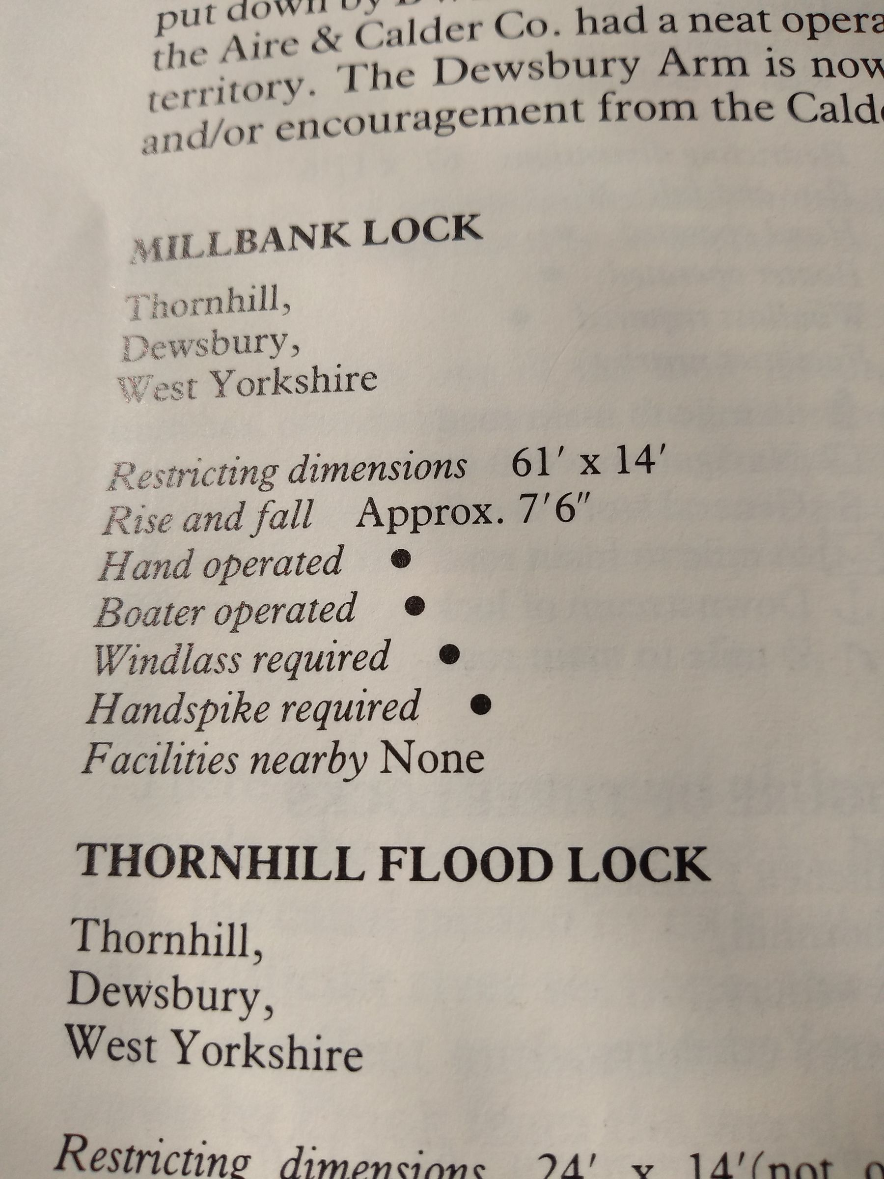 Broad Cut top lock length? - Calder and Hebble - General Boating ...