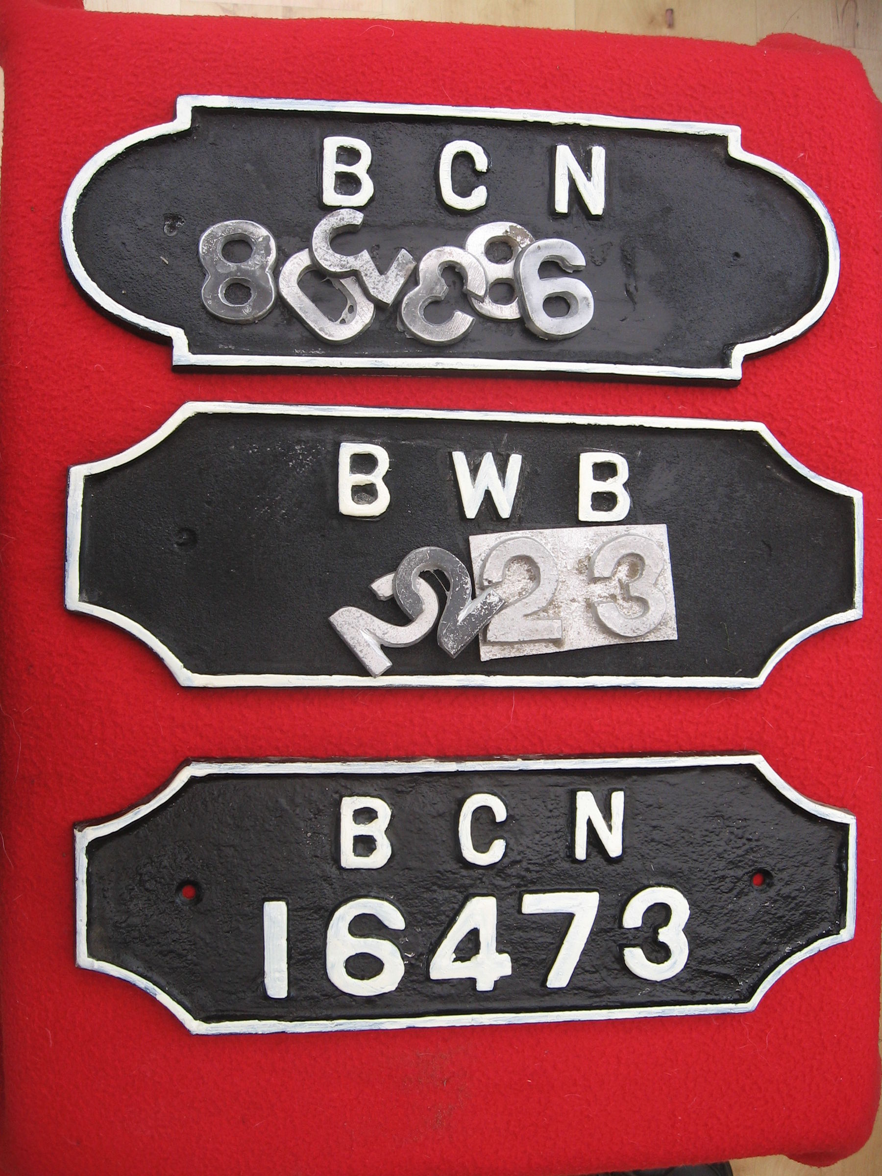 BCN registration plates - History & Heritage - Canal World