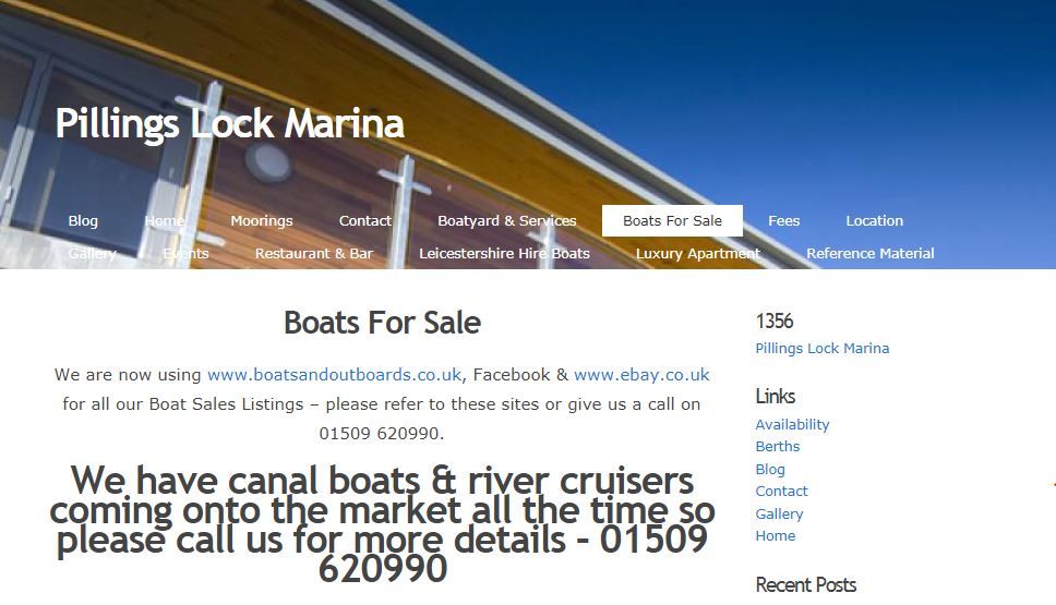 Buying boat from Pillings lock marina - General Boating - Canal World
