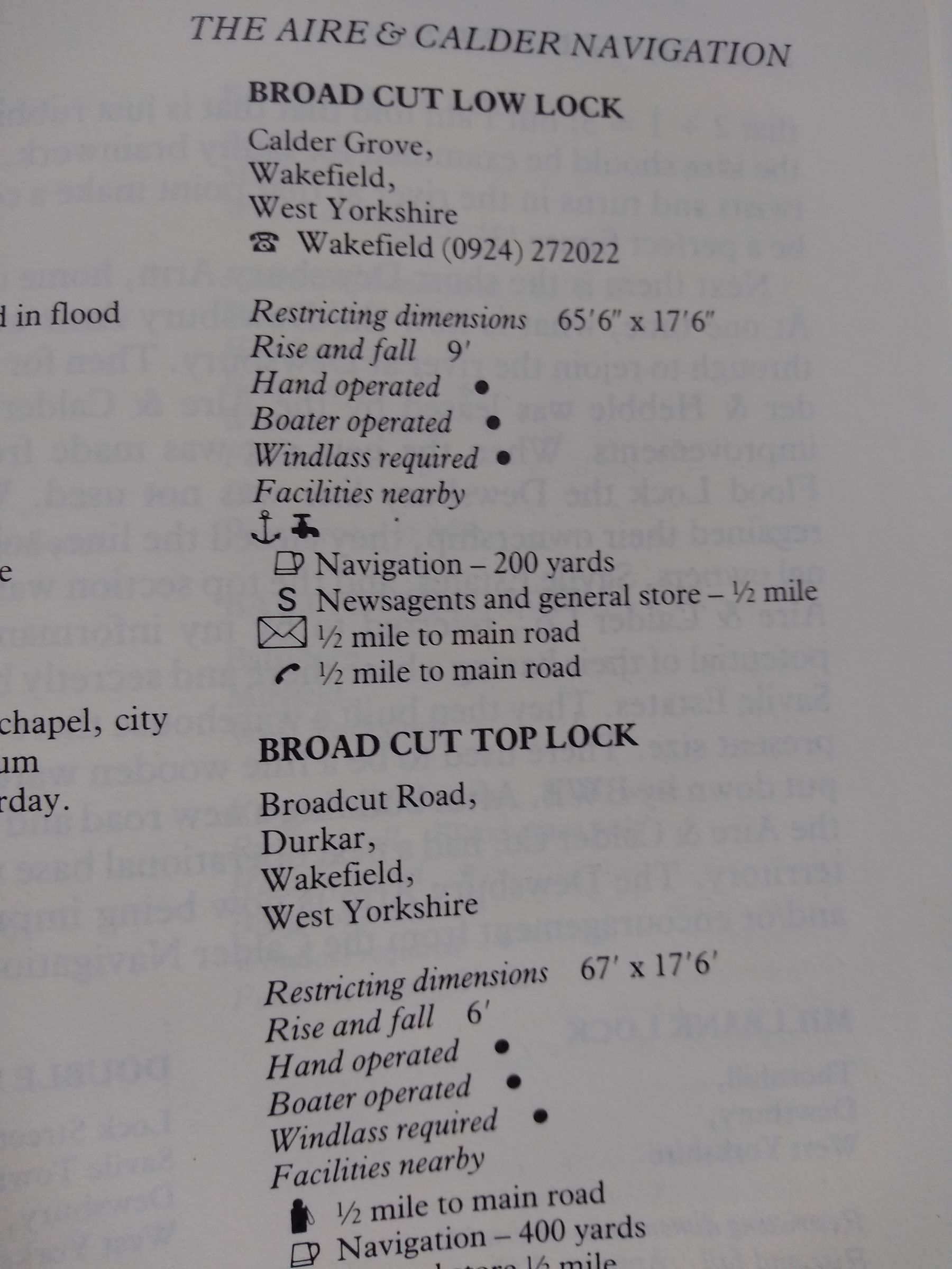 Broad Cut top lock length? - Calder and Hebble - General Boating ...
