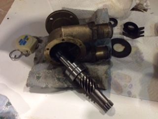 Johnson F5B raw water pump Thorneycroft adaption - Boat Building ...