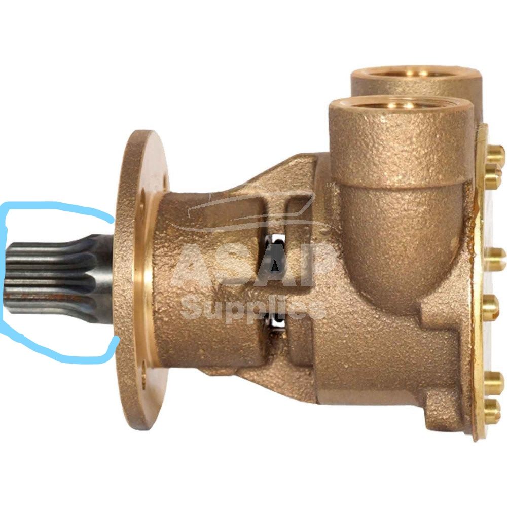 Johnson F5B raw water pump Thorneycroft adaption - Boat Building ...