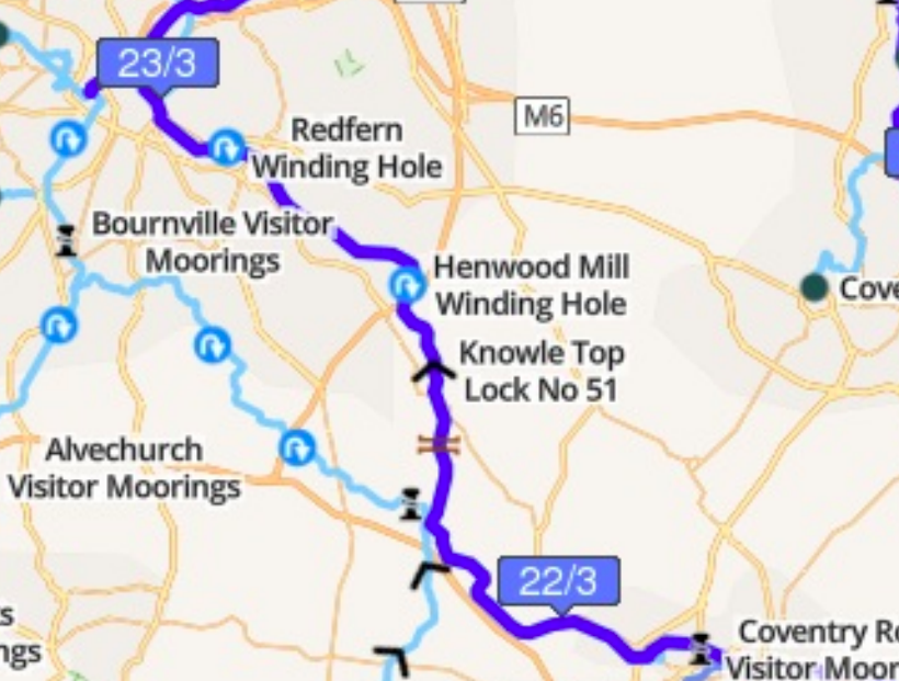 Warwickshire ring - Holidays Afloat - Canal World