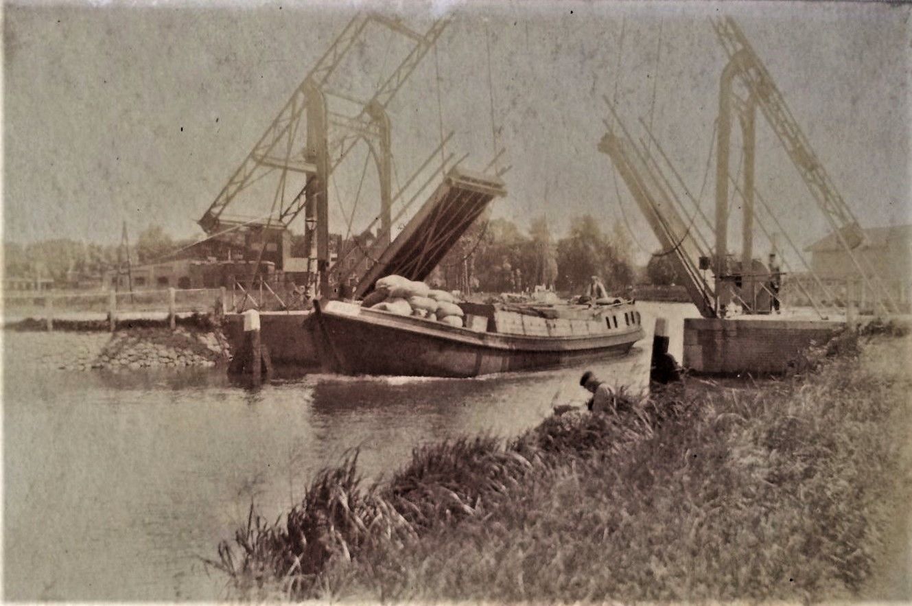Old postcard of unidentified bascule bridge - History & Heritage ...