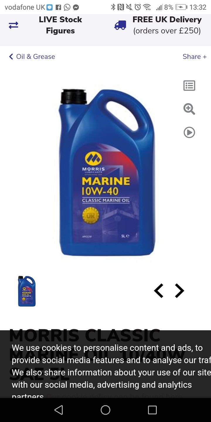 Topping up oil in lister sr3 - Boat Building & Maintenance - Canal World