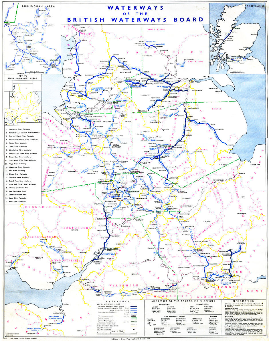 British Waterways Board re-branding the Waterway - History & Heritage ...