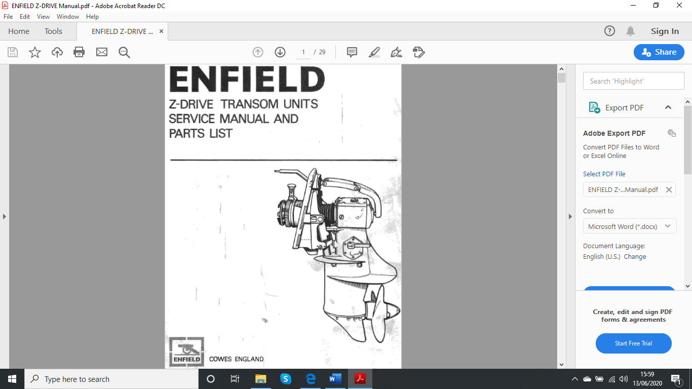 Enfield outdrive info - Page 2 - Boat Building & Maintenance - Canal World