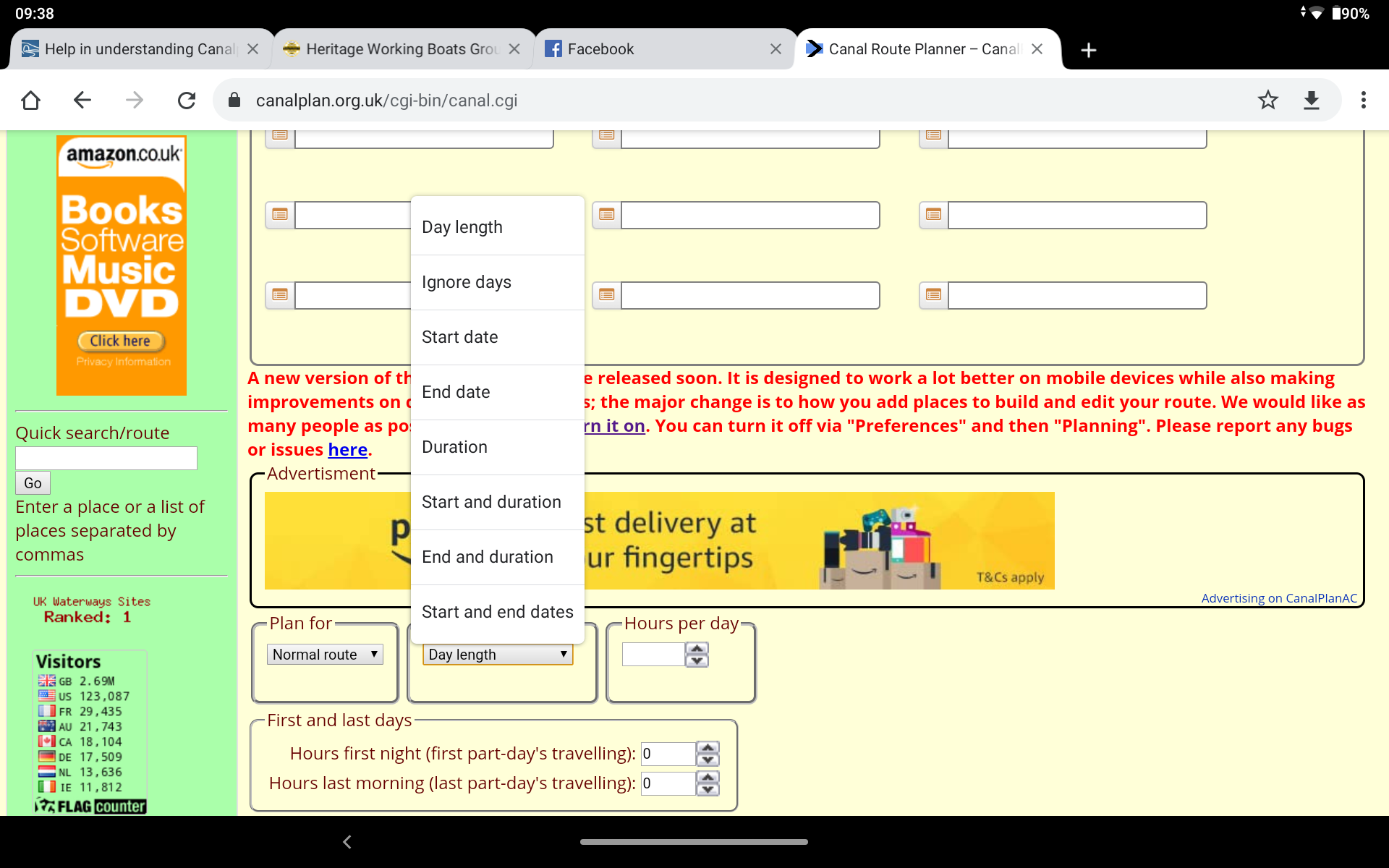 Help in understanding Canalplan - Holidays Afloat - Canal World