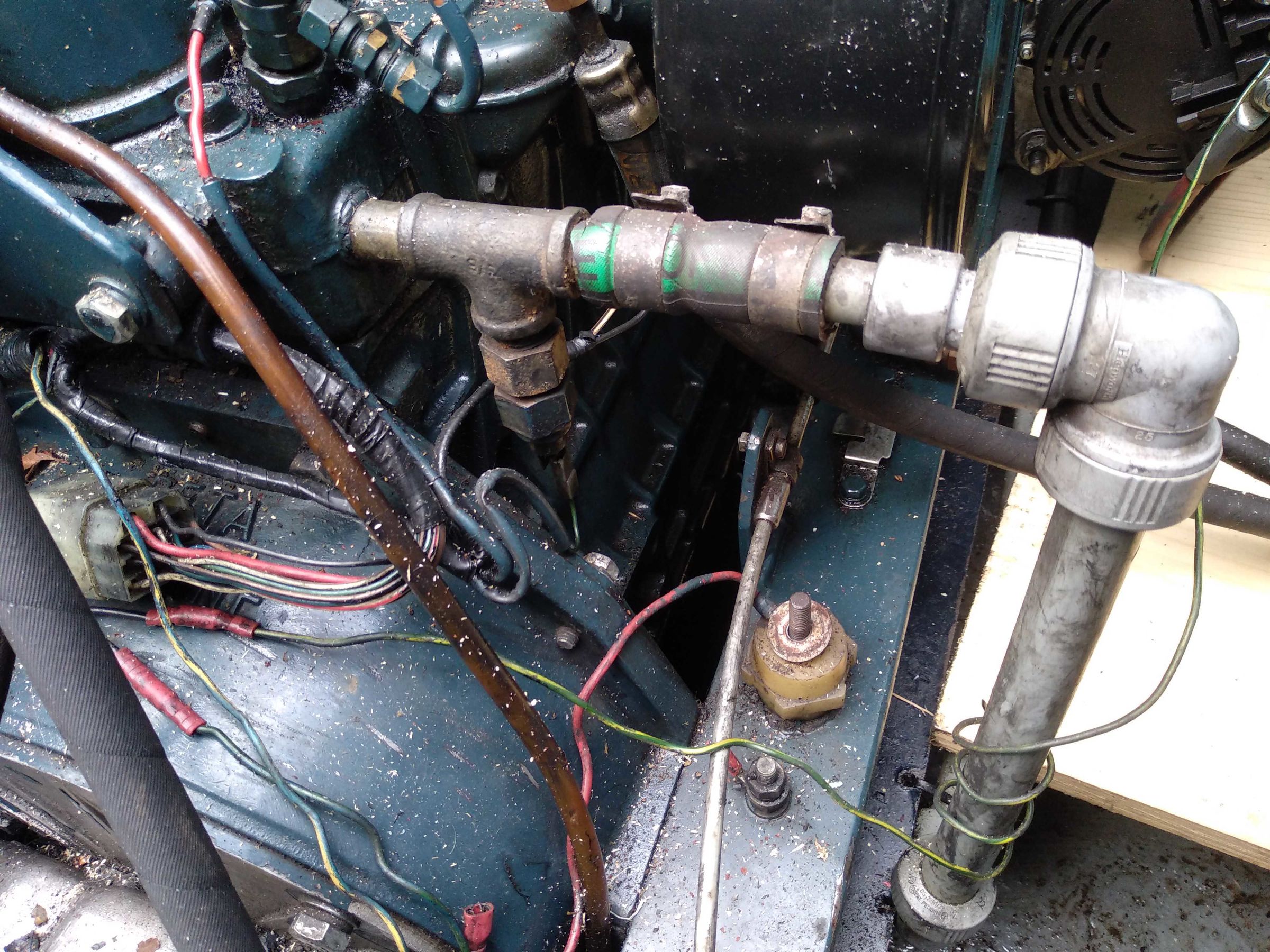 Calorifier plumbing - what is the 1/2" female tapping for? - Boat ...