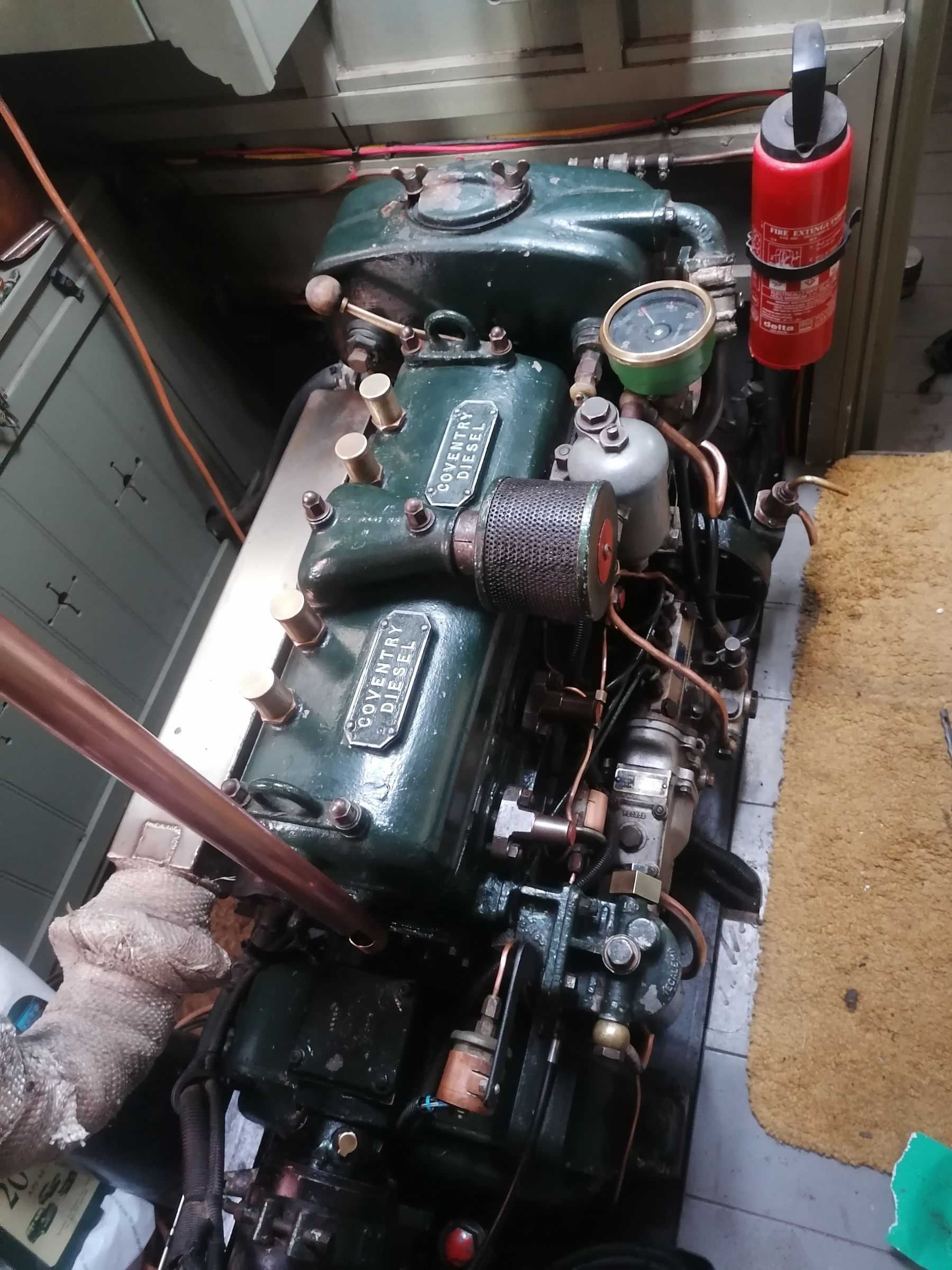 Coventry Climax Engine 4 Cylinder