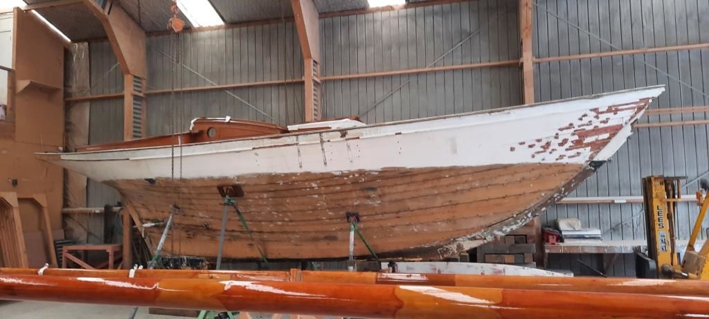 19thC NZ wooden racing yachts, Maintenance and Restoration - History ...