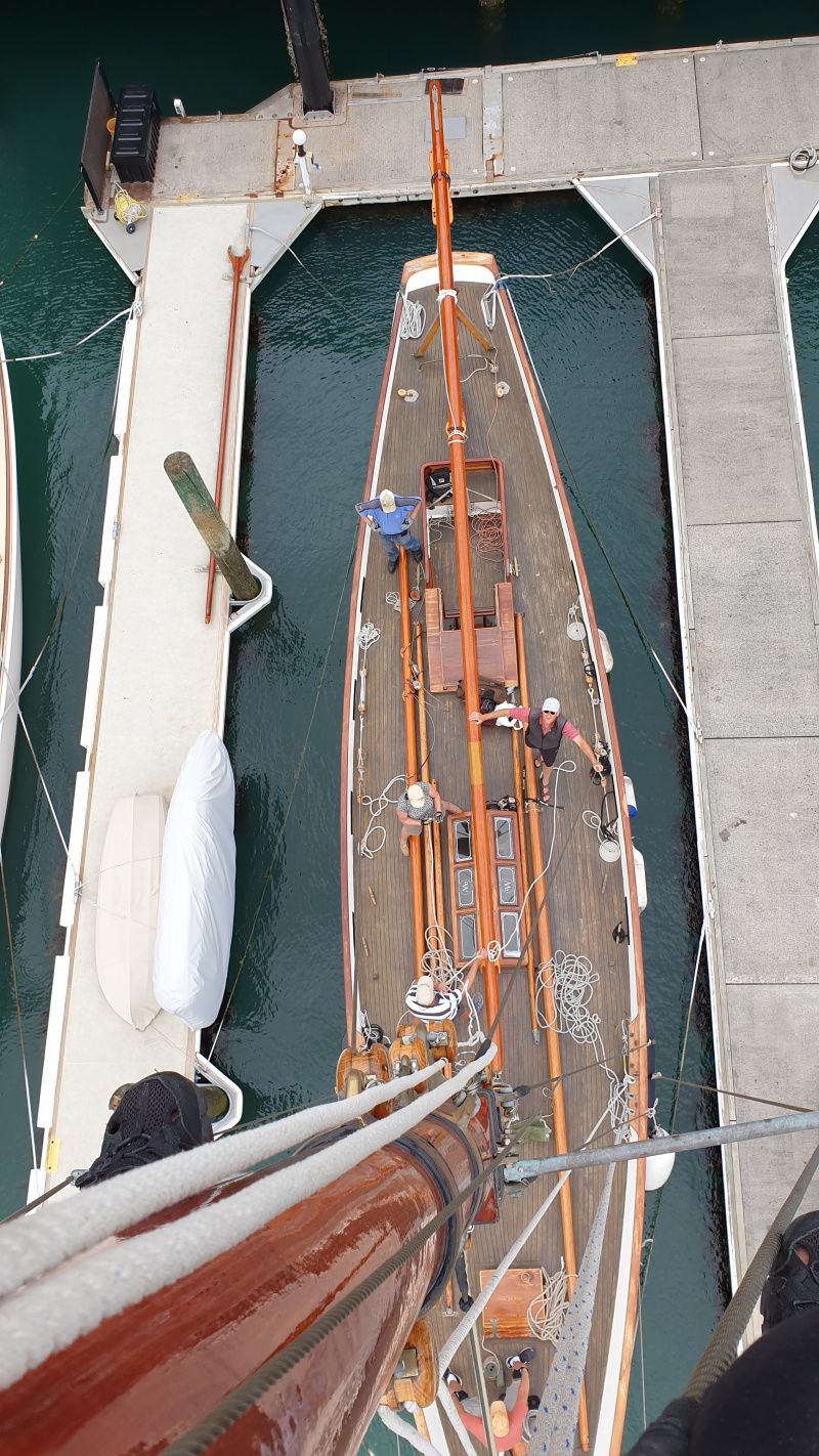 19thC NZ wooden racing yachts, Maintenance and Restoration - History ...