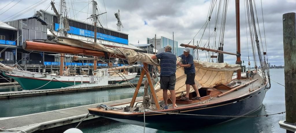 19thC NZ wooden racing yachts, Maintenance and Restoration - History ...