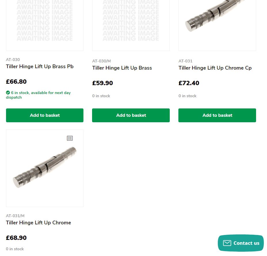 Tiller bar extension - Boat Equipment - Canal World