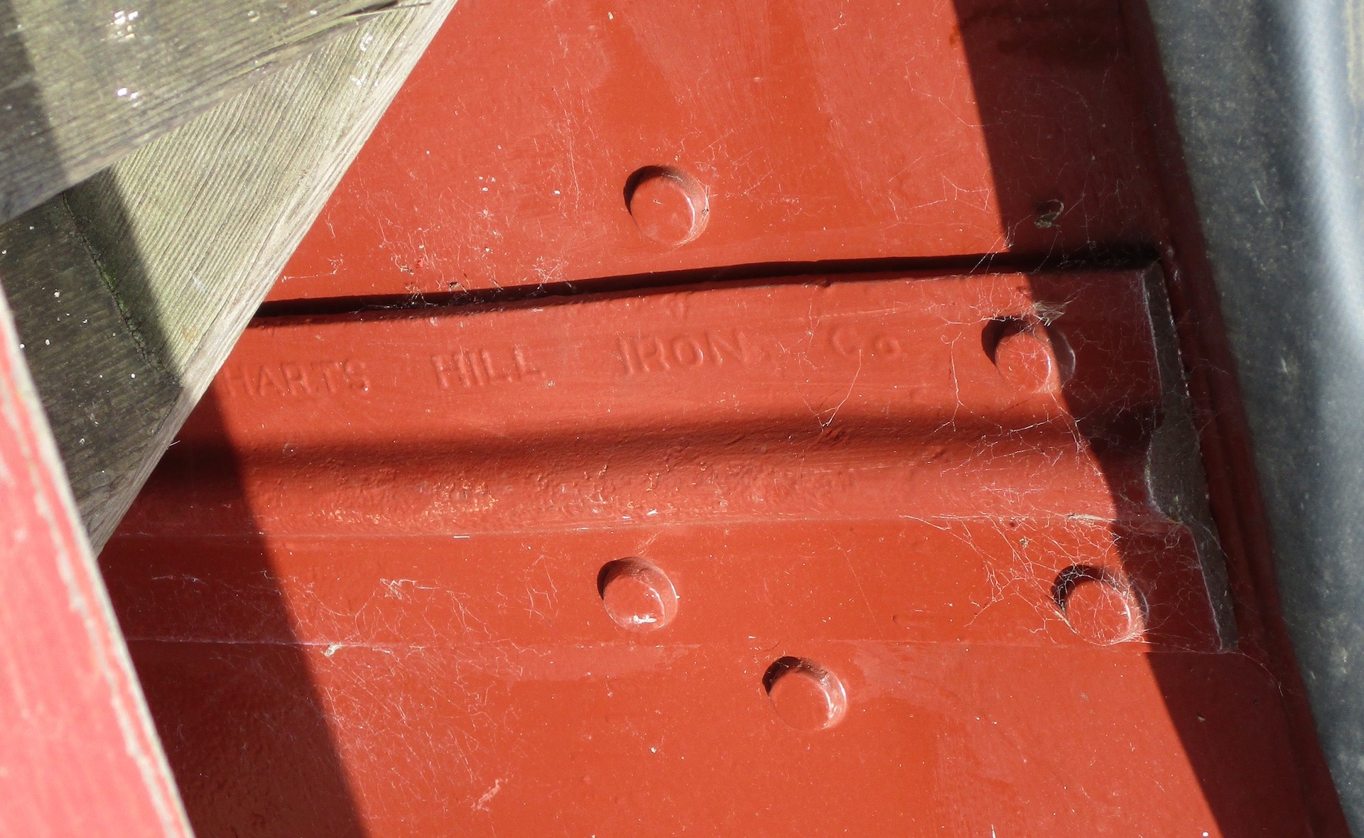 Foundry marking identification. - History & Heritage - Canal World