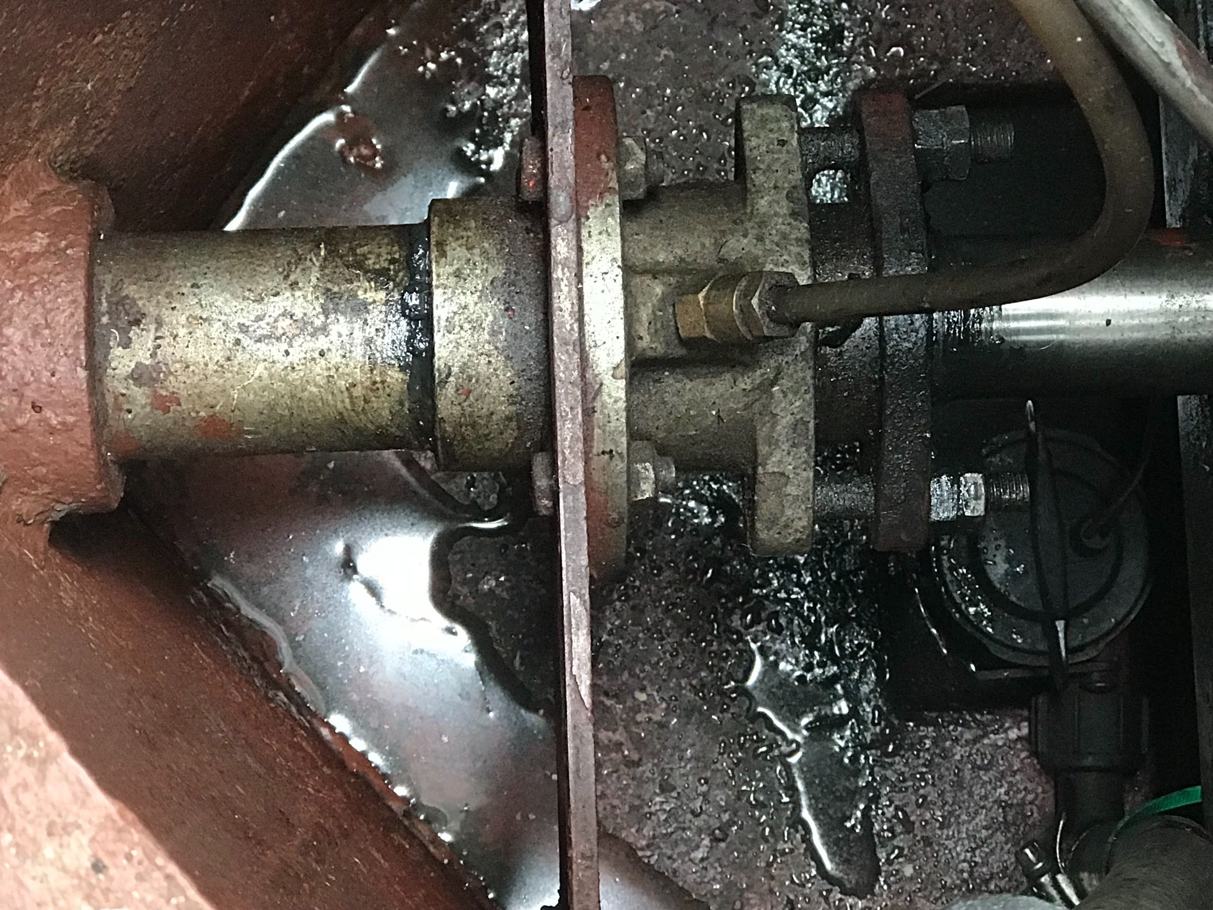 Is it possible to put too much grease in stern gland? Or? - Boat ...