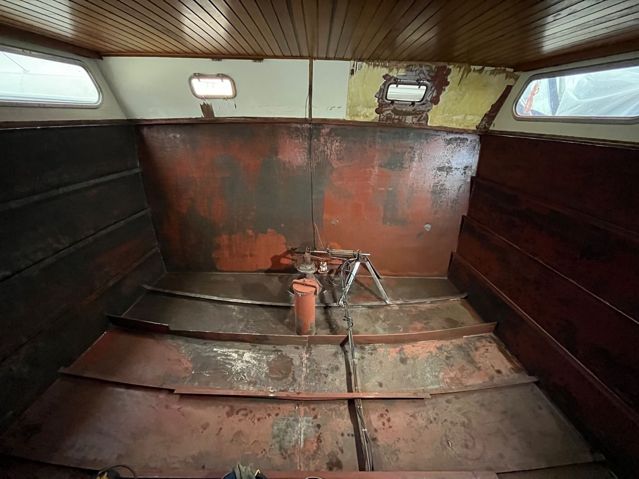 Another paint topic / how to treat rusty steel - Boat Building ...