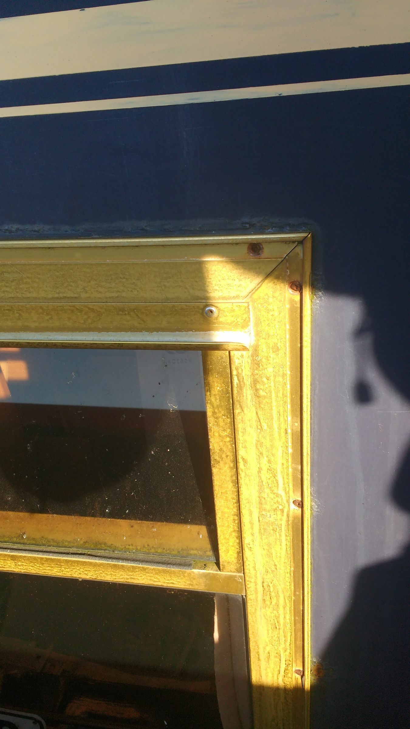 Restoring anodised boat windows. - Boat Building & Maintenance - Canal ...