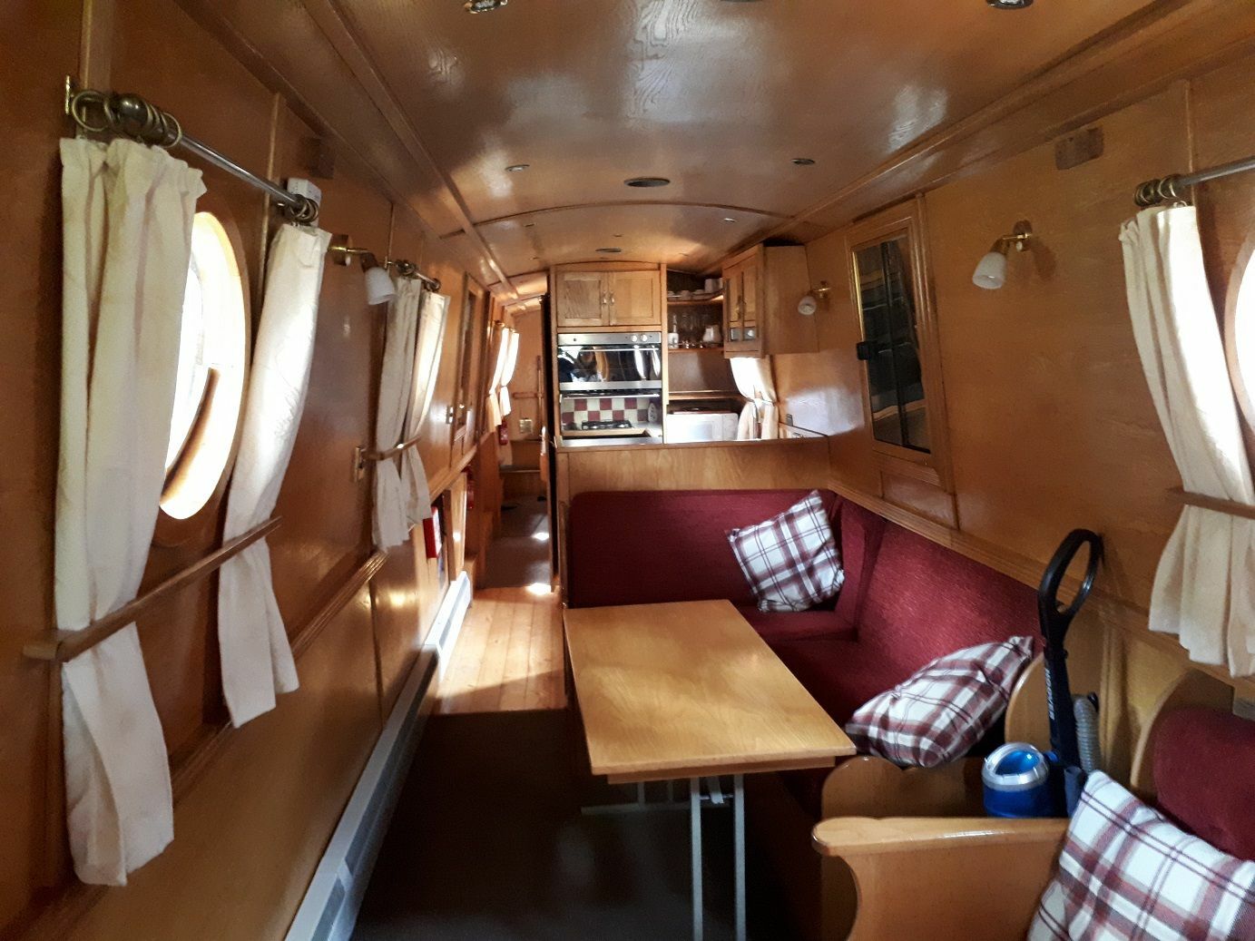 L shape seating to Pullman Dinette - Boat Building & Maintenance ...