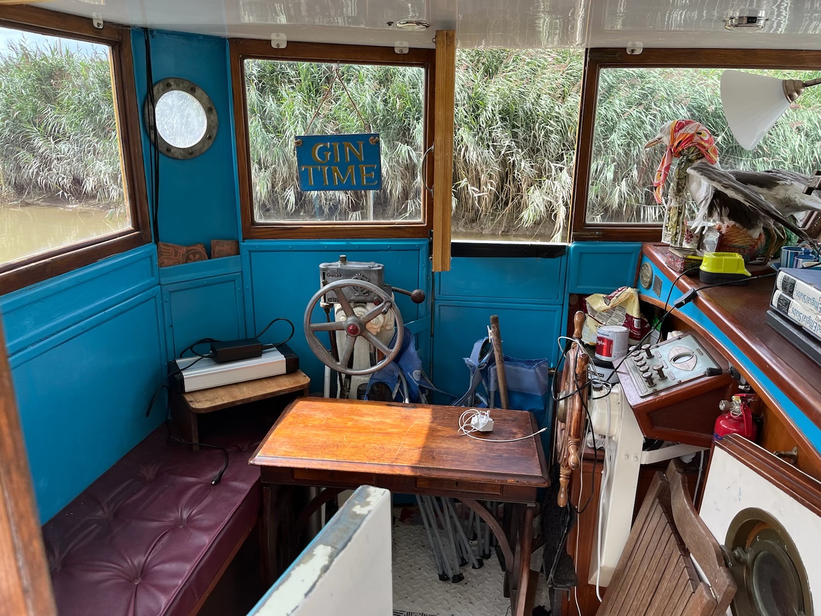 Love heart in rudder - History & Heritage - Canal World