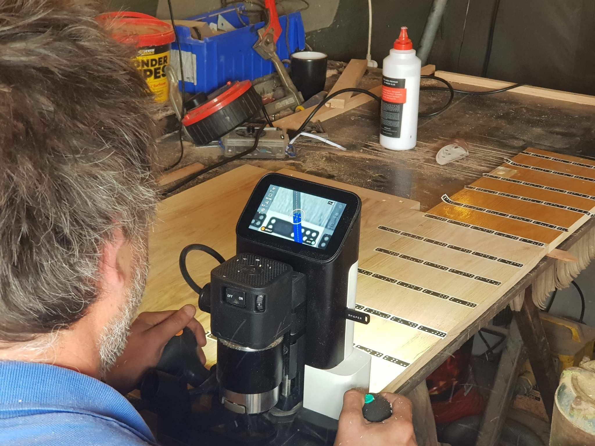 CNC handheld router - Boat Building & Maintenance - Canal World