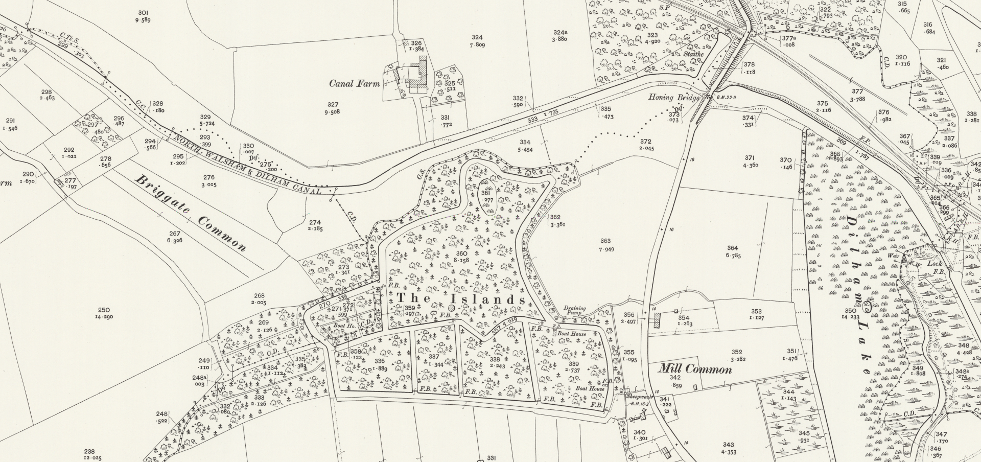 Secret canal system - Honing, Norfolk - History & Heritage - Canal World